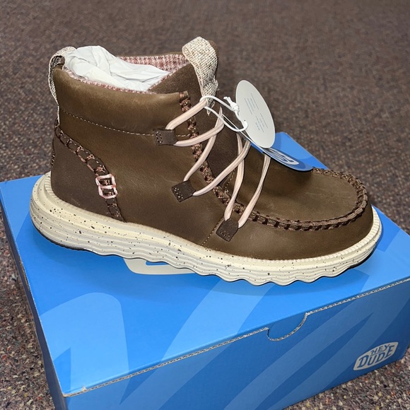 Hey Dude | Shoes | Hey Dude Reyes Leather Boots Cocoa Brown | Poshmark